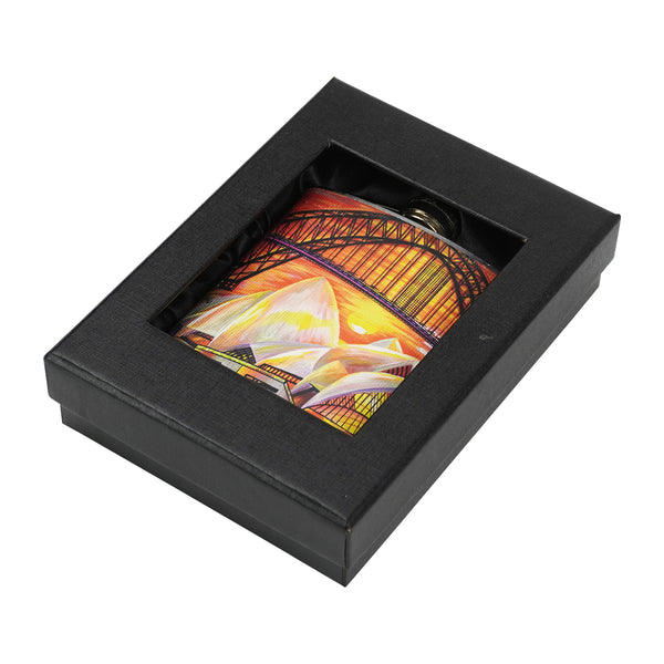 Hip Flask Sydney Opera House Red – Ahava Australia