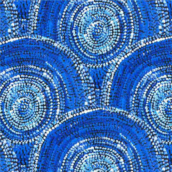 Gari Dari Aboriginal Pattern COTTON Fabric Per Metre - Sabrina Roberts ...